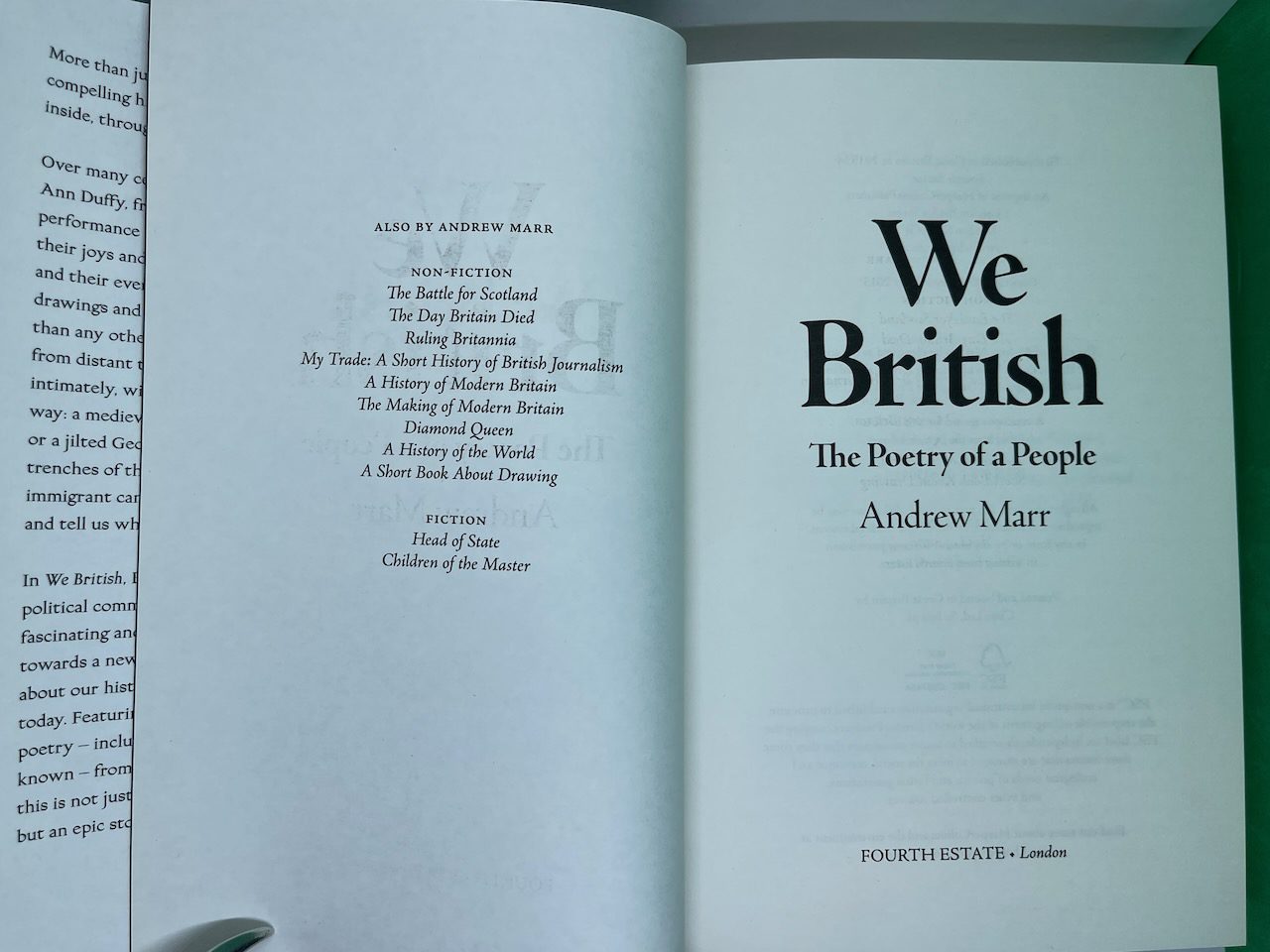 We British: the Poetry of the People