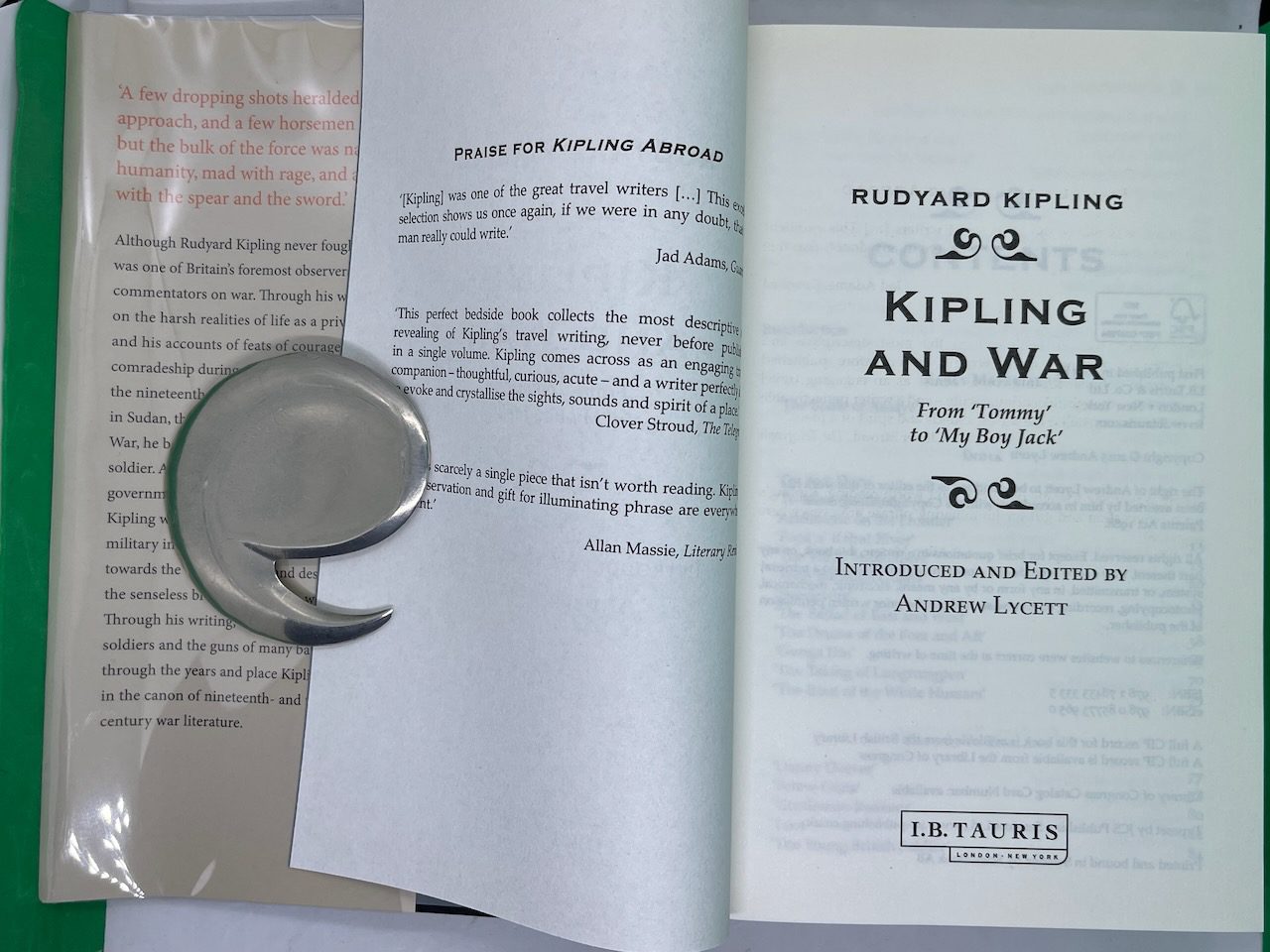 Kipling and War: From 'Tommy' to 'My Boy Jack'