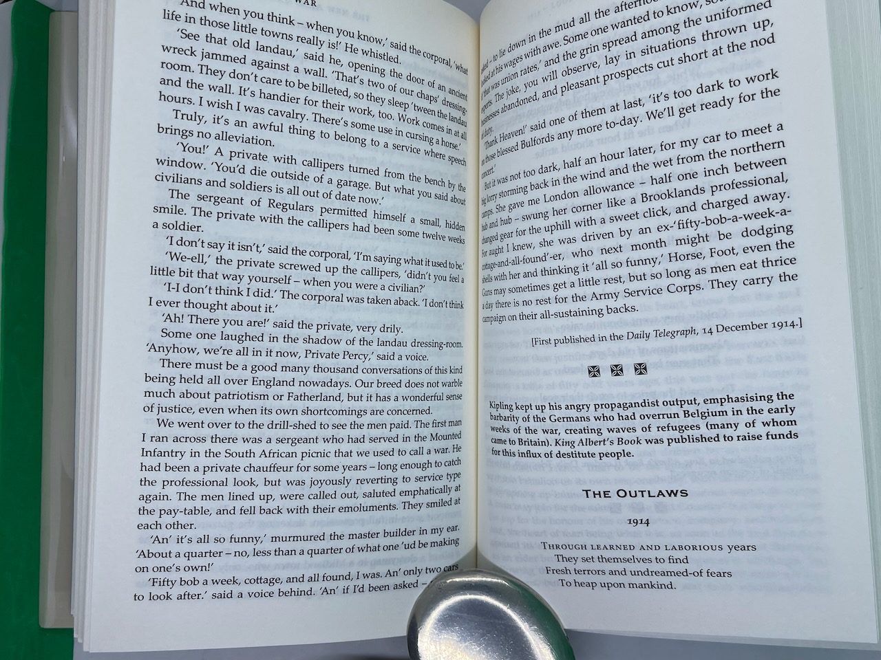 Kipling and War: From 'Tommy' to 'My Boy Jack'